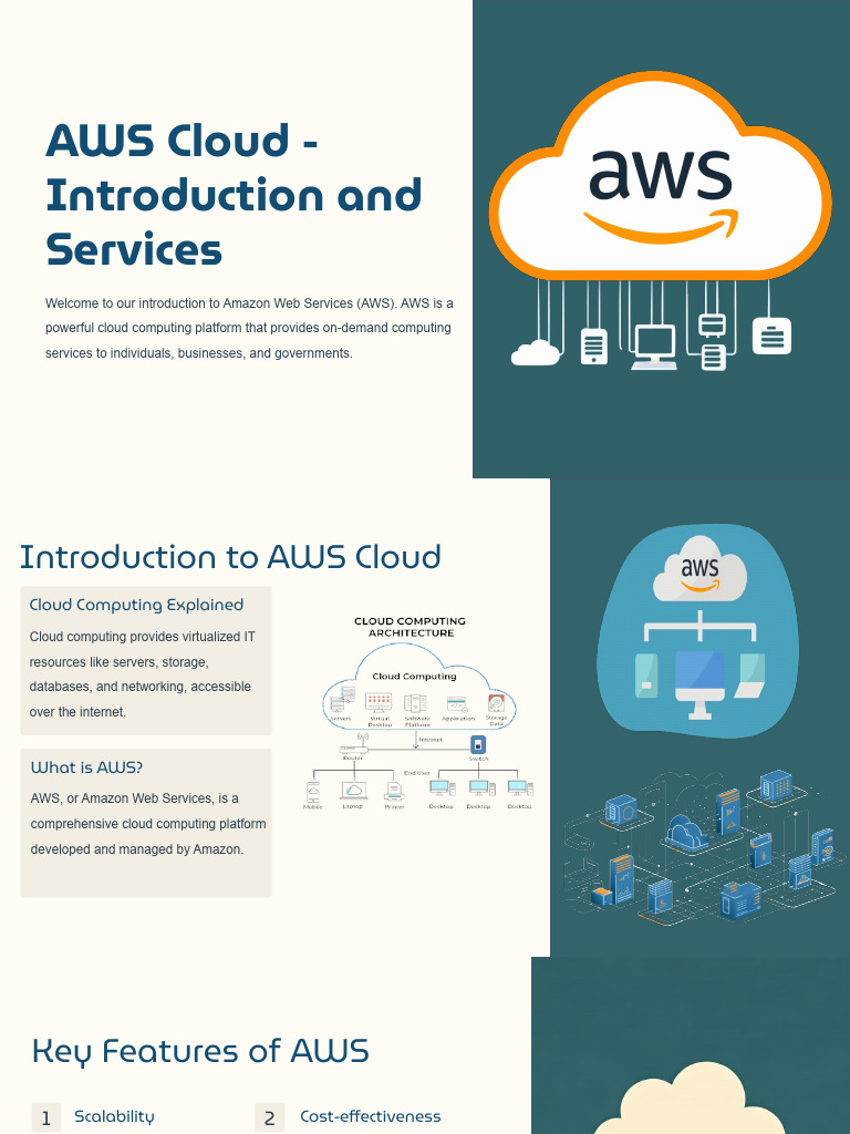 AWS Cloud Introduction and Services (1) 1 | PDF | Amazon Web Services | Cloud Computing