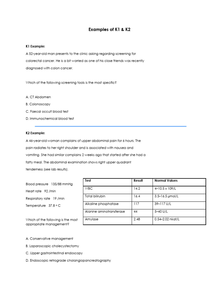 04 Examples of K1 & K2 | PDF
