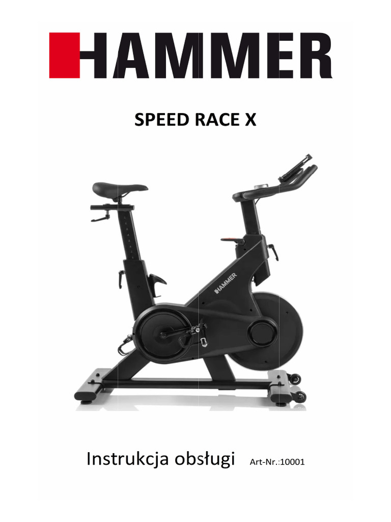 HAMMER SPEED RACE X Instrukcja | PDF