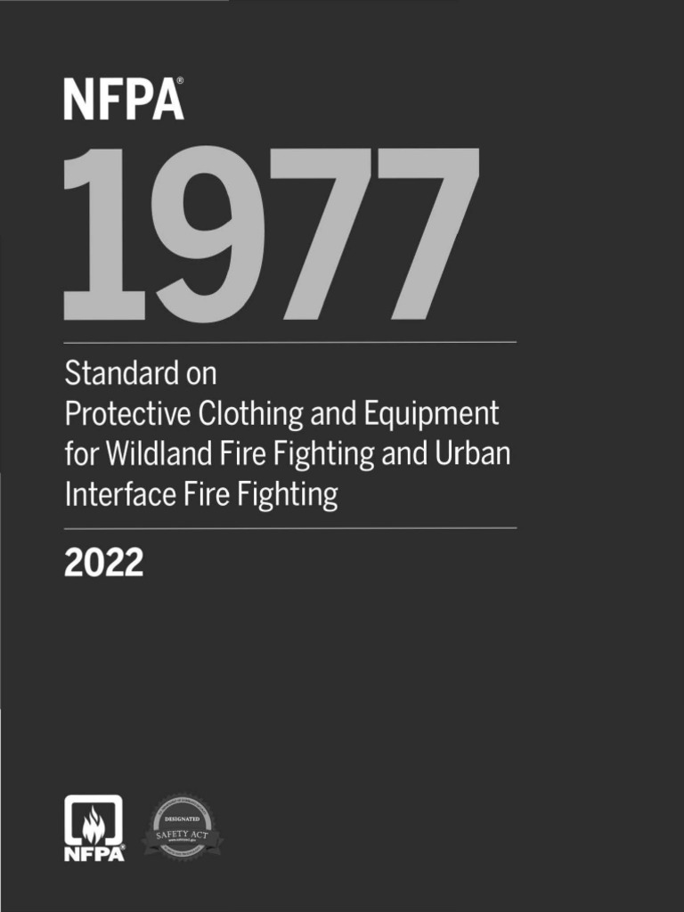 Nfpa 1977 - 2022 | PDF | Patent | Composite Material