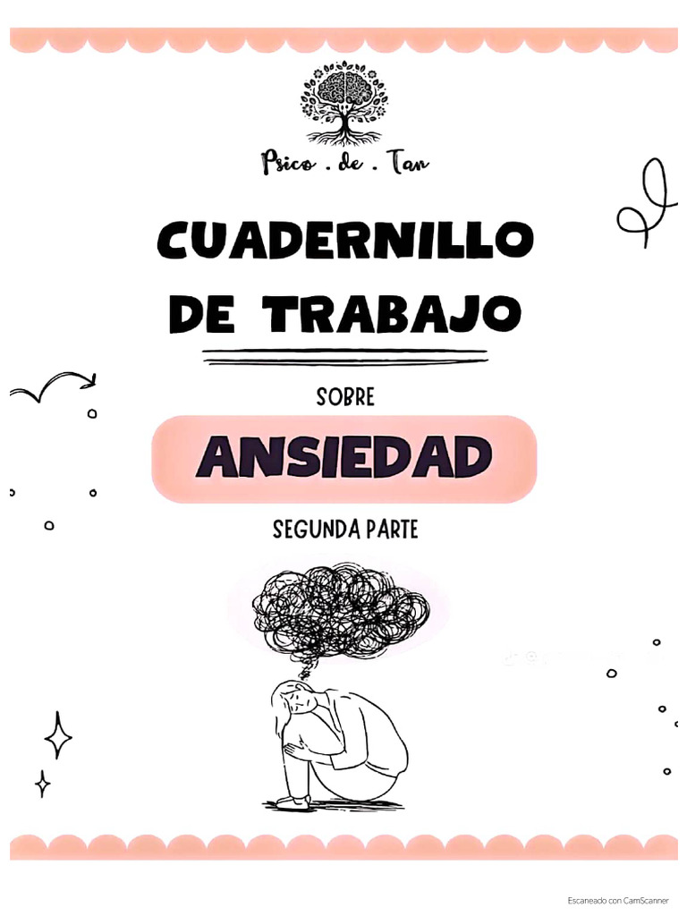 Cuadernillo para trabajar la ansiedad | PDF