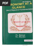 Principles of Agronomy by SR Reddy | PDF | Wellness