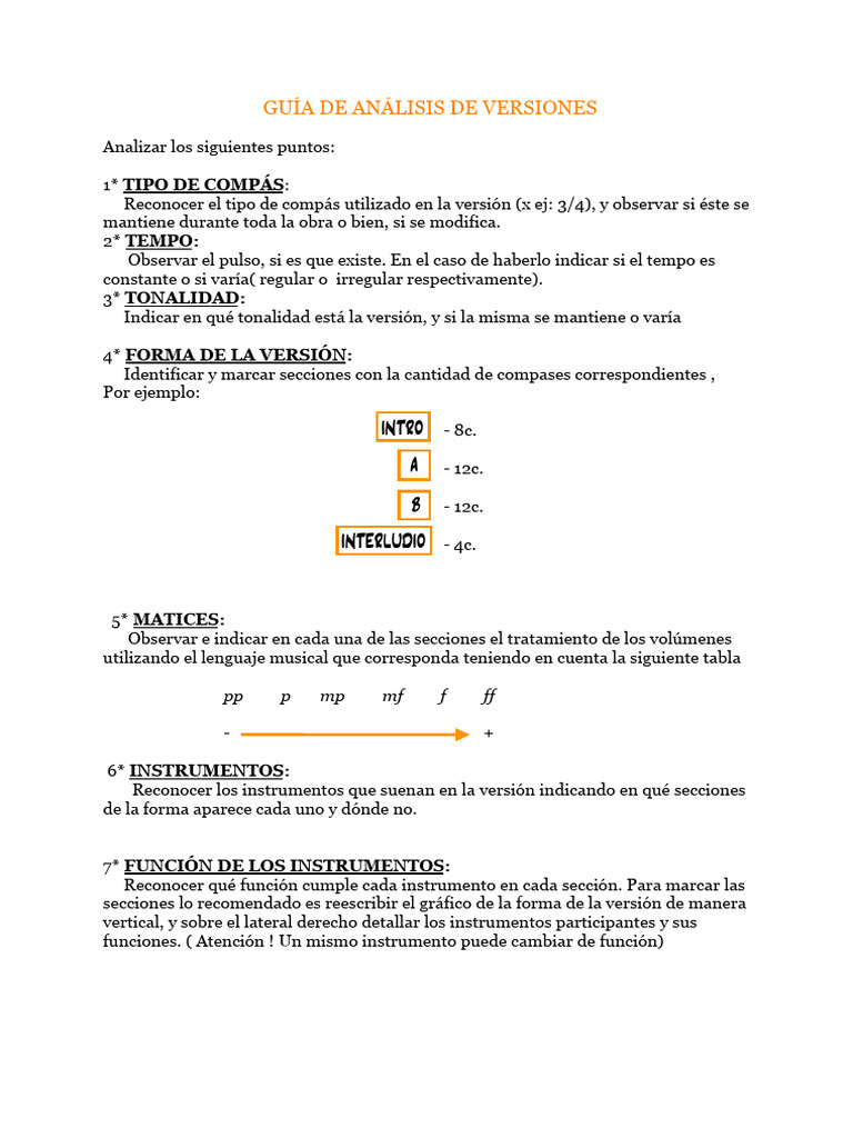 Análisis de Versiones Musicales Detallado | PDF | Ritmo | Formas musicales