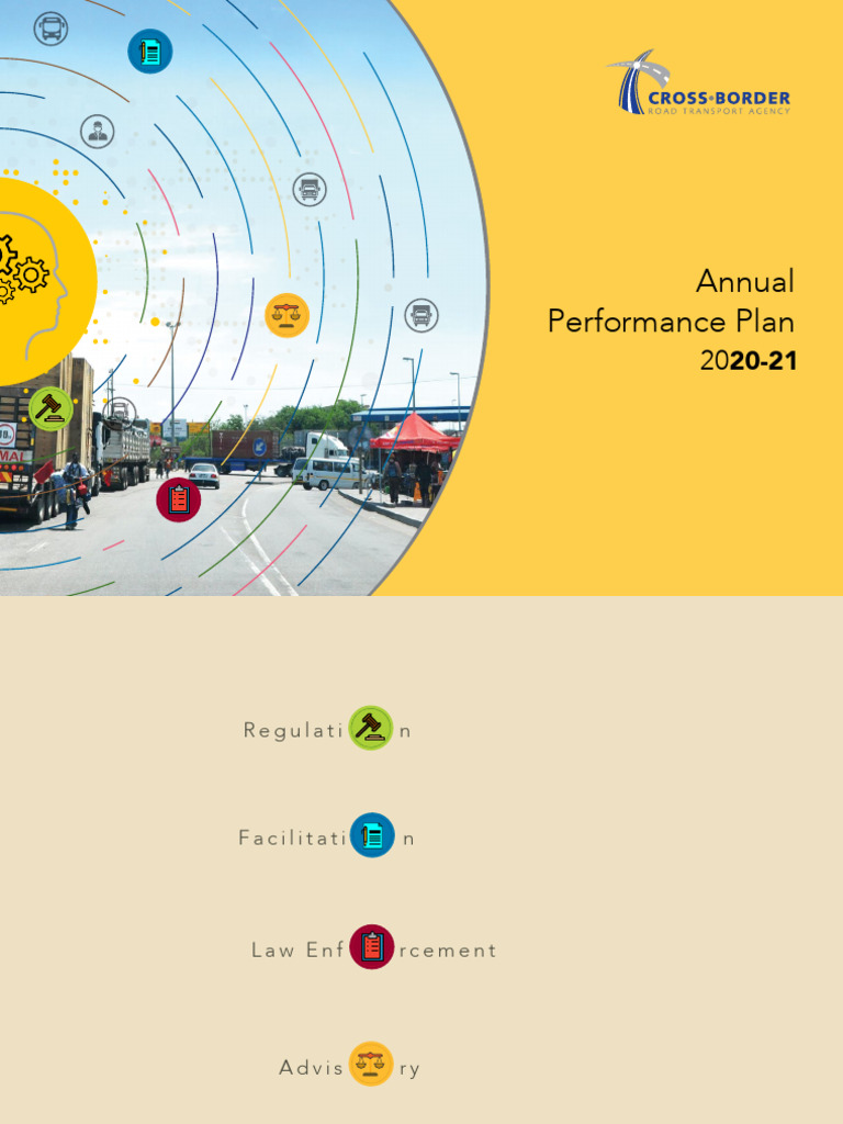 2020 21 - C BRTA Annual Perf Plan - Minister Approved | PDF | Transport | Emergency Management