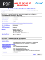 Hoja de Seguridad Acqua 100 | PDF