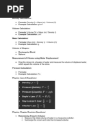 N5 Physics Relationships-Sheet 2023 | PDF | Atoms | Building Materials