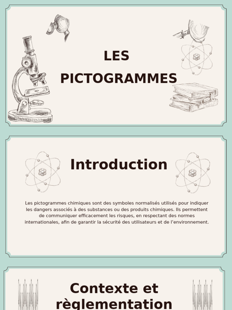 Importance des pictogrammes chimiques | PDF