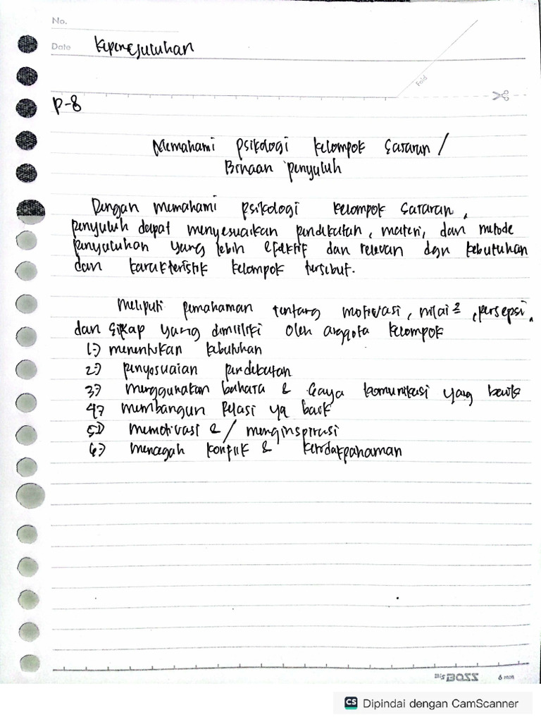 Resume 8 Kepenyuluhan Choirul | PDF