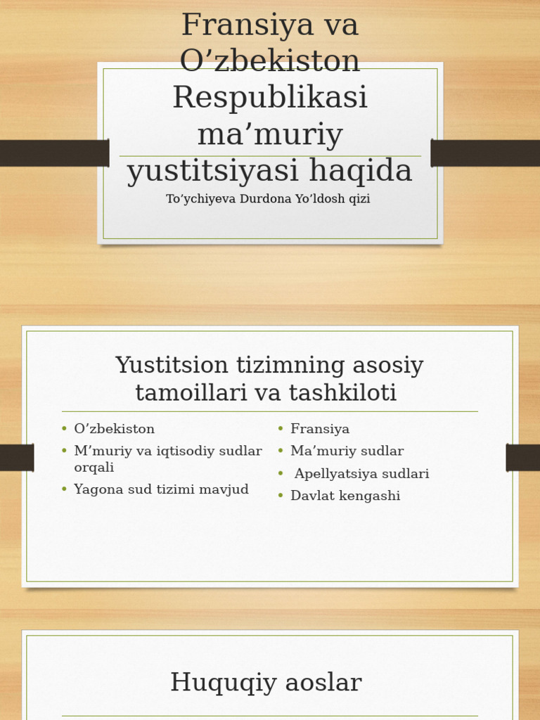 Ma'Muriy Yustitsiya | PDF