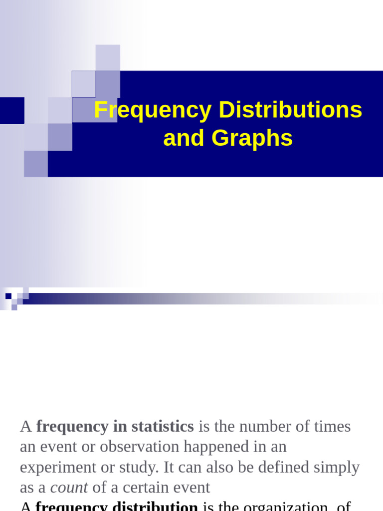 freq distribution and graphs | PDF | Pie Chart | Histogram