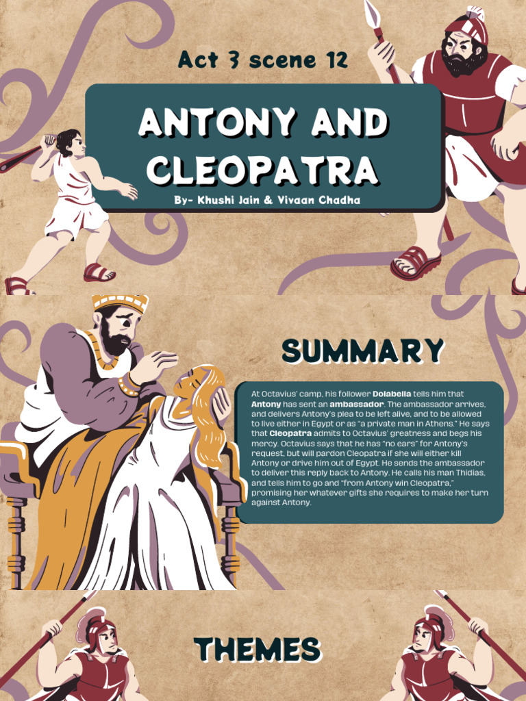 Antony and Cleopatra Act 3 Scene 12-2 | PDF