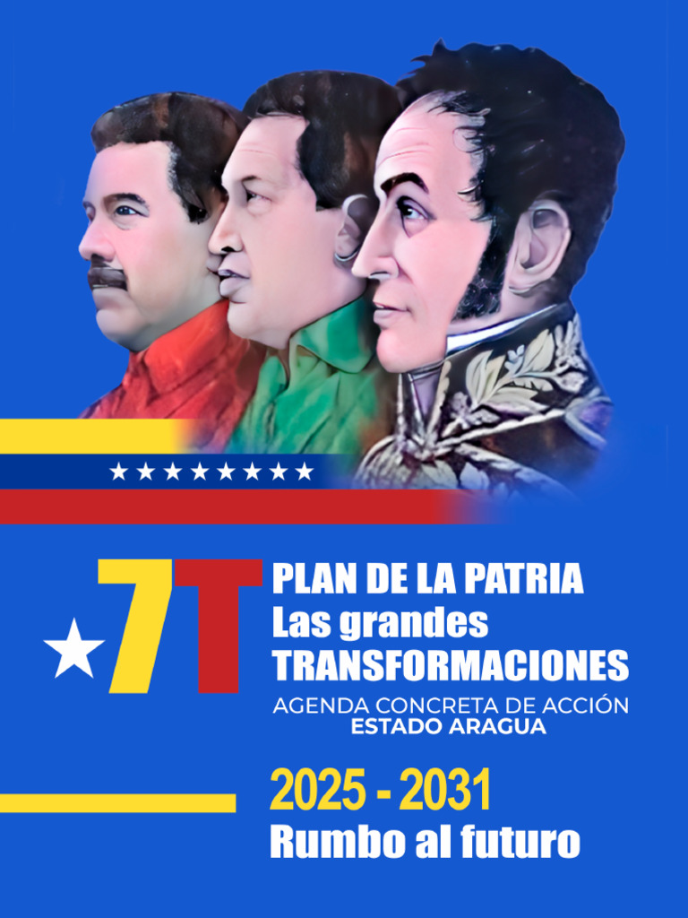 PLAN DE LA PATRIA DE LAS 7T 2025 2029 ARAGUA Portada 2 | PDF | Residuos ...