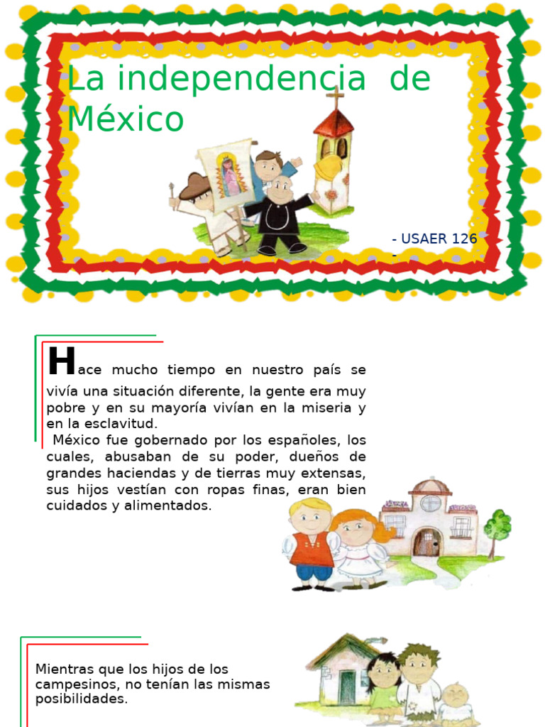 La Independencia de México_cuento | PDF