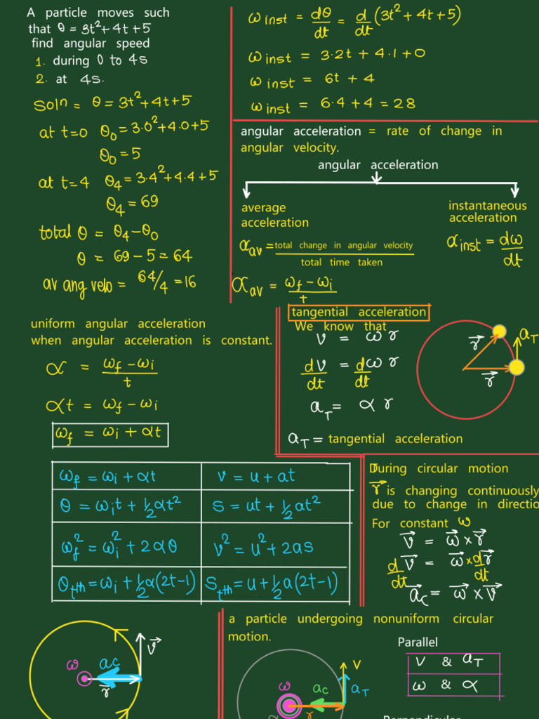 circular motion | PDF