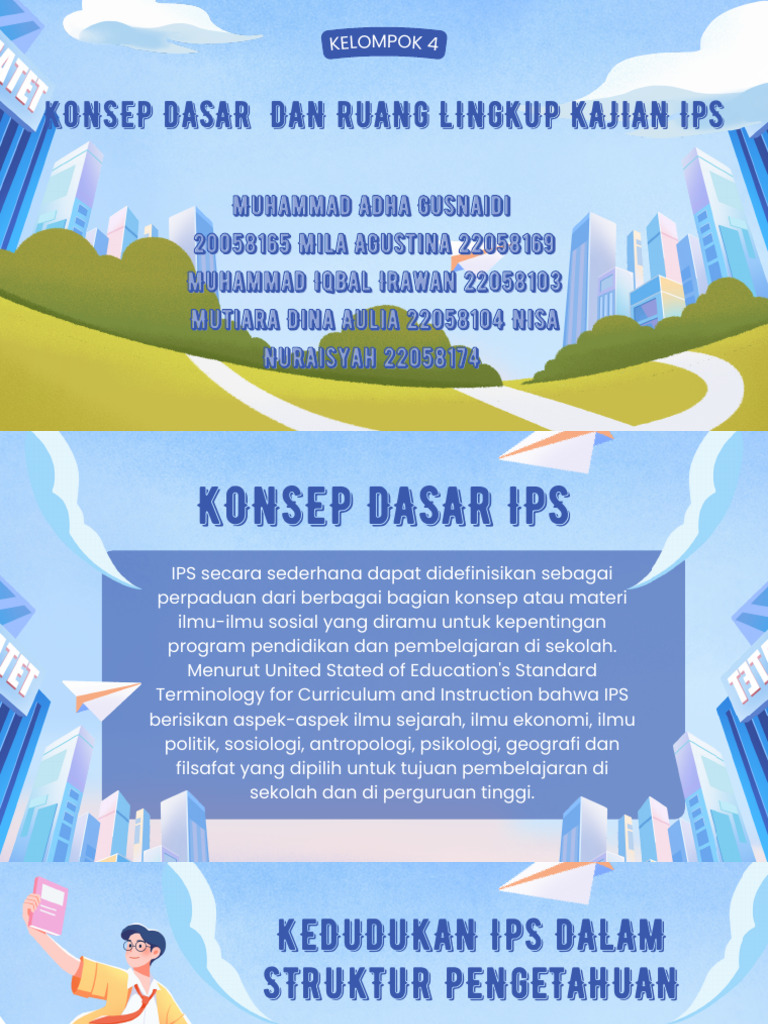 Kelompok 4 Pendidikan Ips | PDF