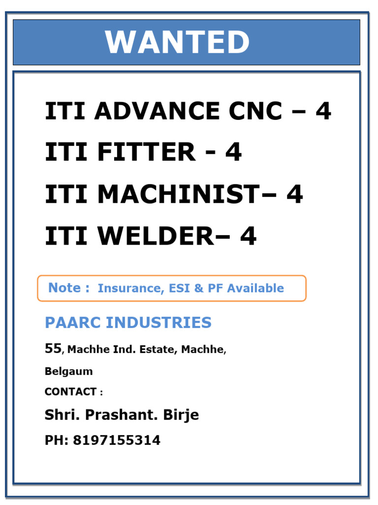 VACANCY | PDF