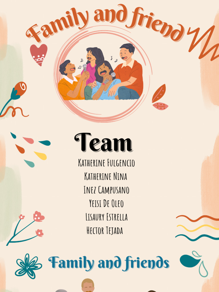 Presentación de Familia y amigo | PDF