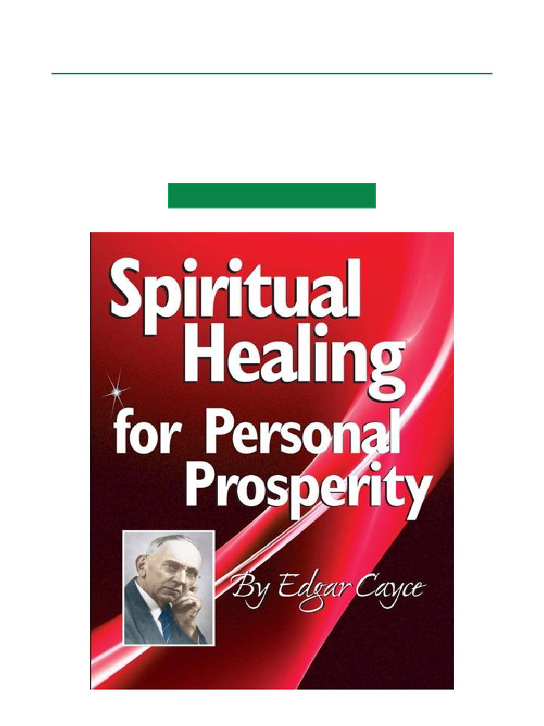 Get Yours Spiritual Healing For Personal Prosperity All Sections ...
