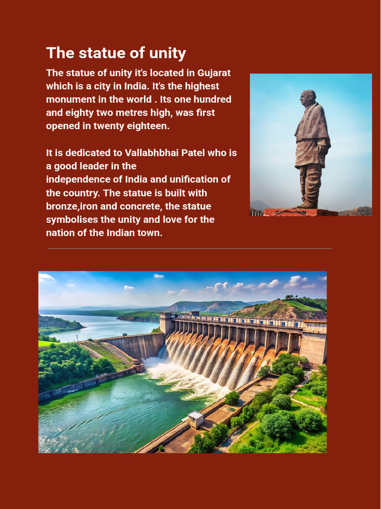The Statue of Unity | PDF
