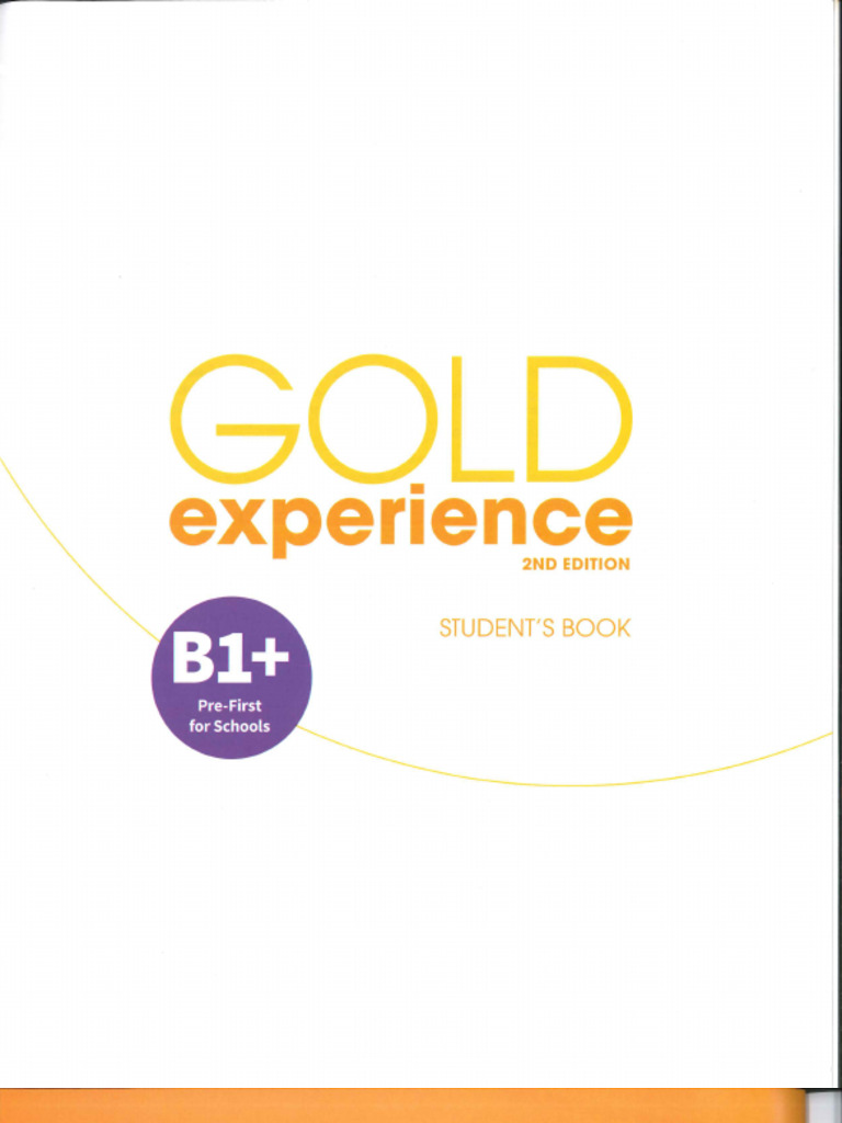 Gold Experience B1+ Student Book | PDF