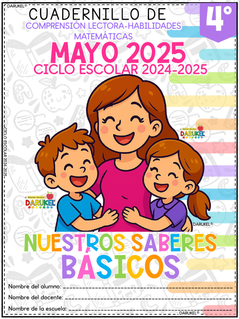 4° May2 Nuestros Saberes Darukel 24-25 | PDF