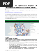 River Exe Catchment Case Study Analysis | PDF | Drainage Basin | River