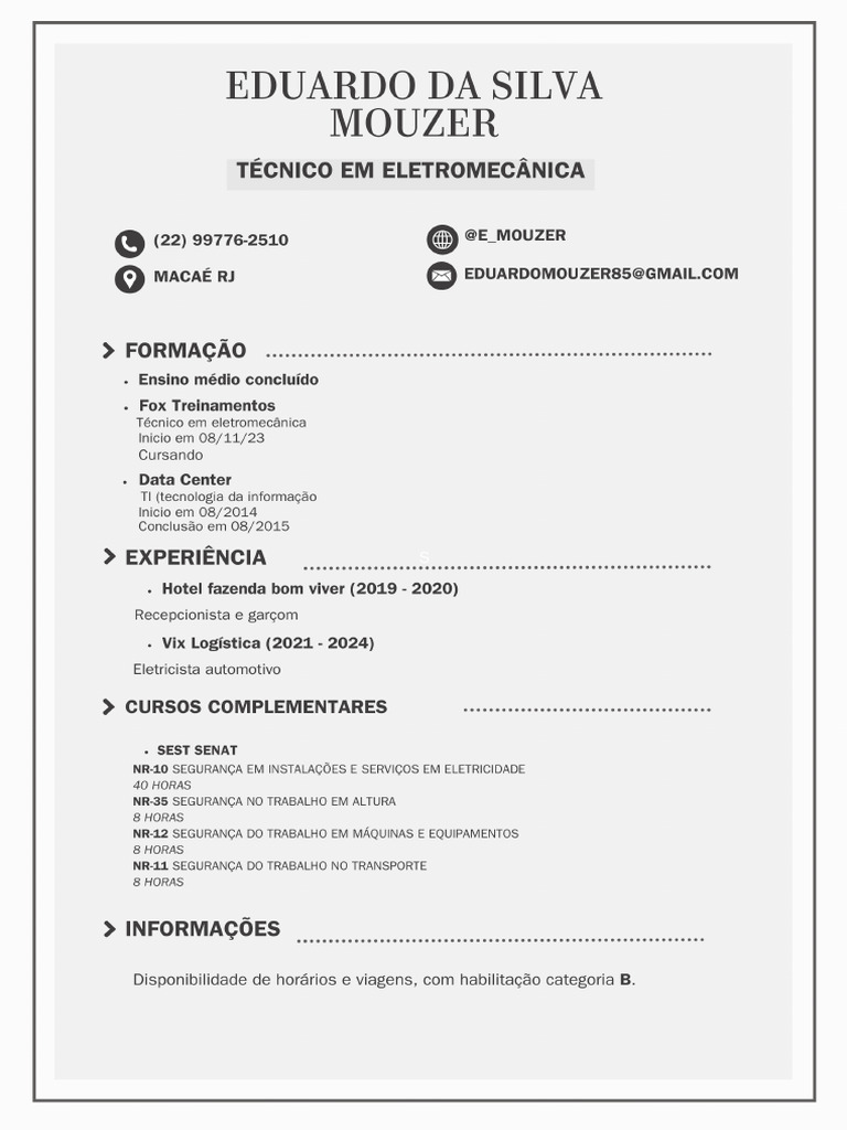 Eduardo Da Silva Mouzer | PDF