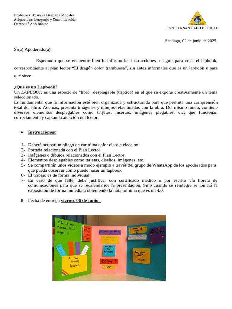 1° Rubrica Dragon Color Frambuesa | PDF