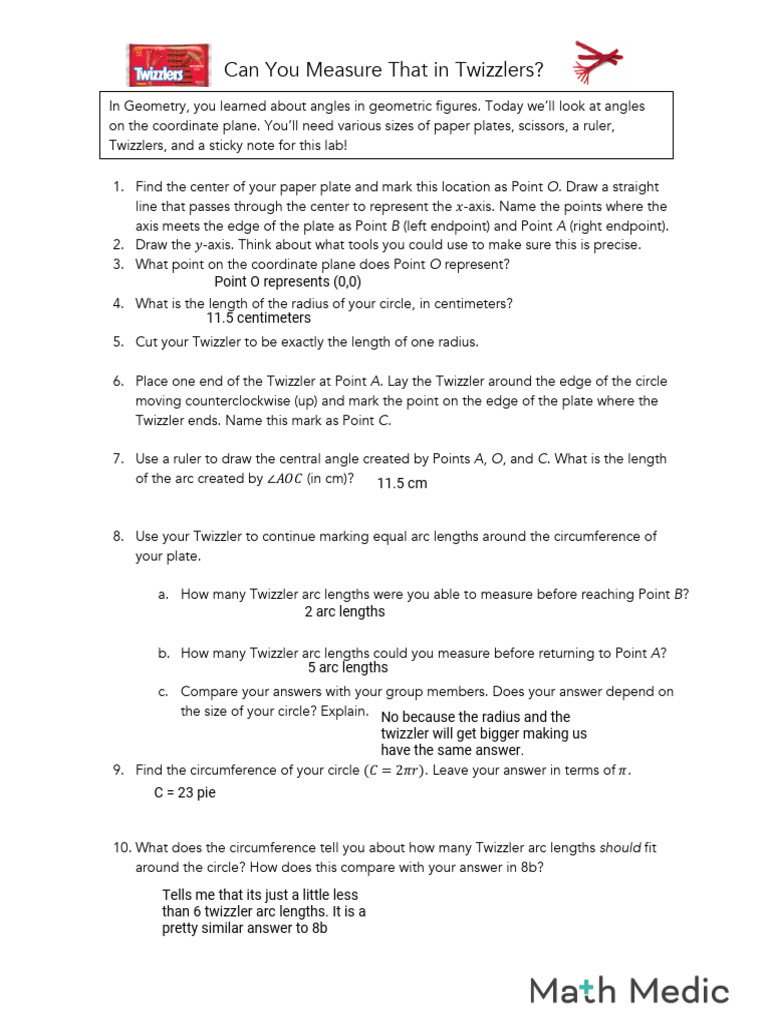 Lesson 6 2 AP Precalculus Math Medic | PDF | Circle | Angle