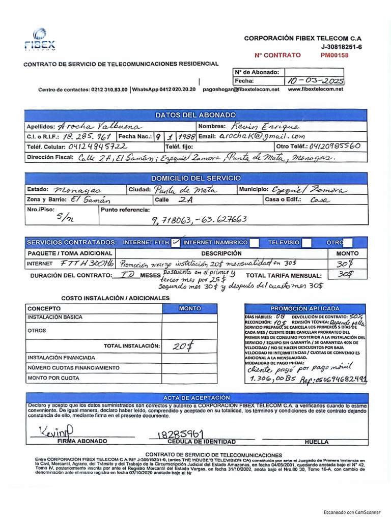 Contrato Kevin Arocha 11-03-2025 17.58 | PDF