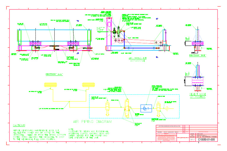 C10050-01-005 AIRMOUNT-D-Size Layout | PDF