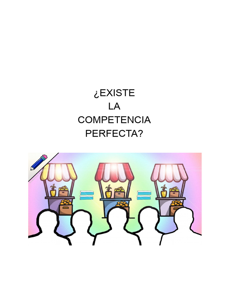 ¿Existe La Competencia Perfecta.:. | PDF | Mercado (economía ...