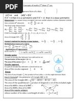 Igcse Additional Mathematics Formula Sheet | PDF | Teaching Methods ...