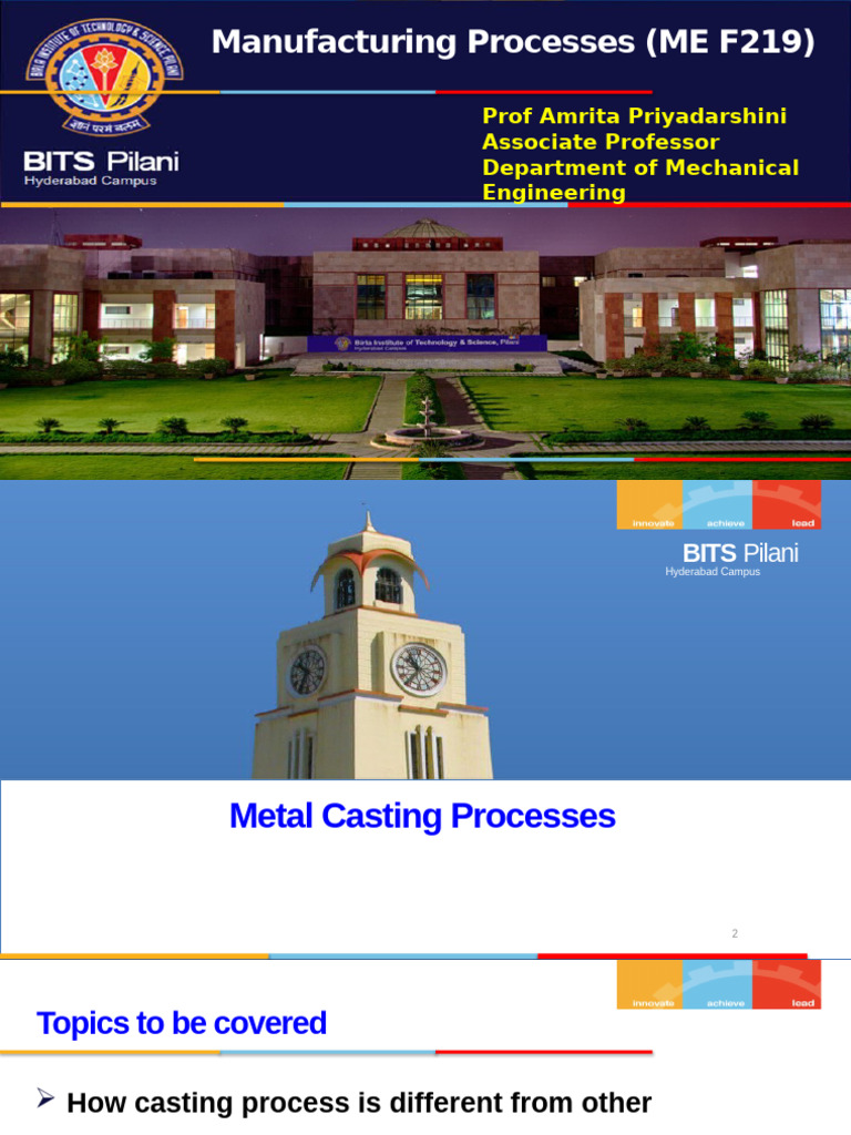 Lec - Casting - Pattern - 16 Jan | PDF | Casting | Thermal Expansion