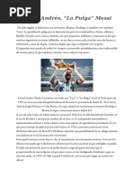 Lionel Messi Actividades | PDF