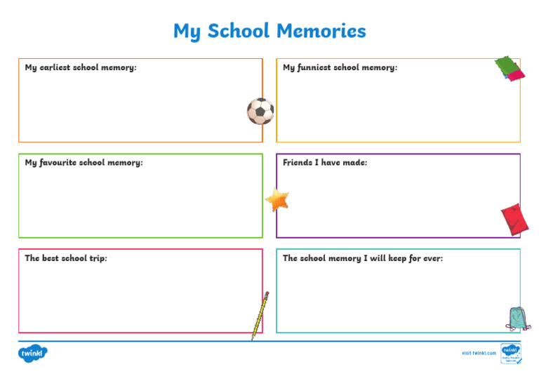 My Unforgettable School Memories | PDF