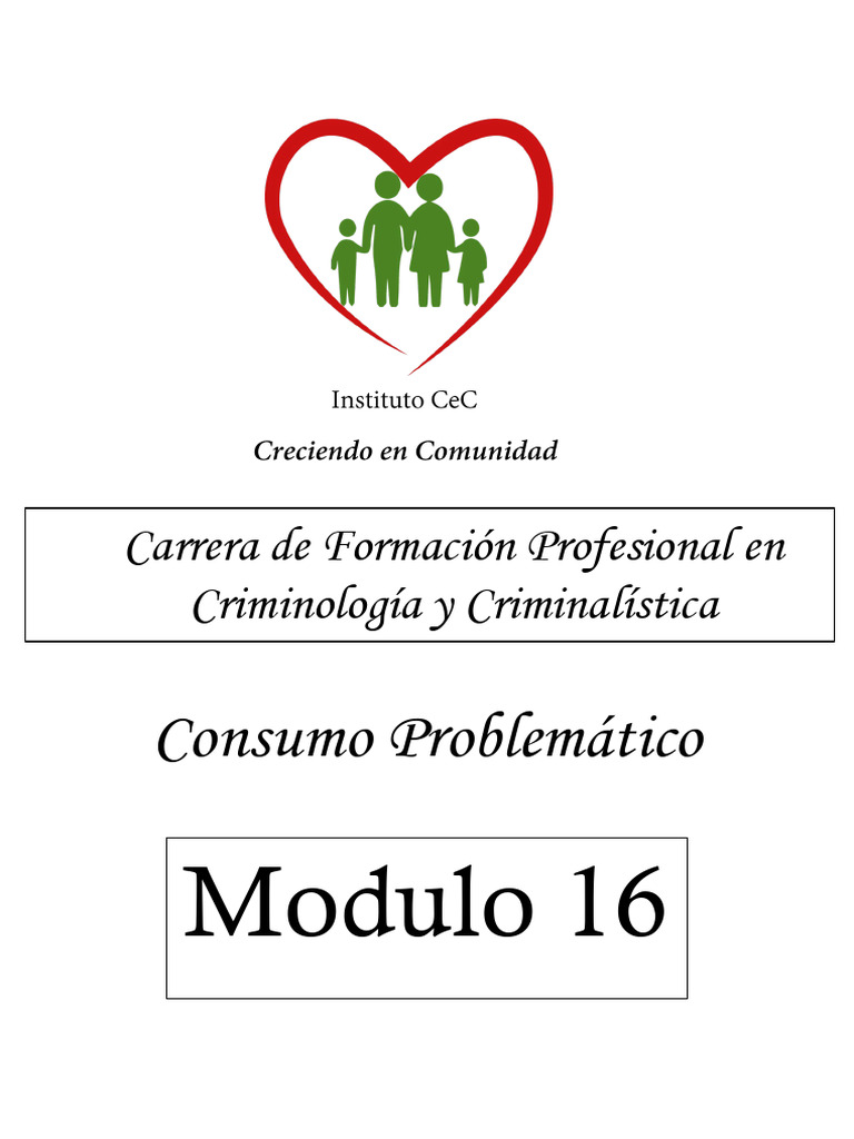 Prevención Del Consumo Problemático De Drogas Pdf Familia Psique