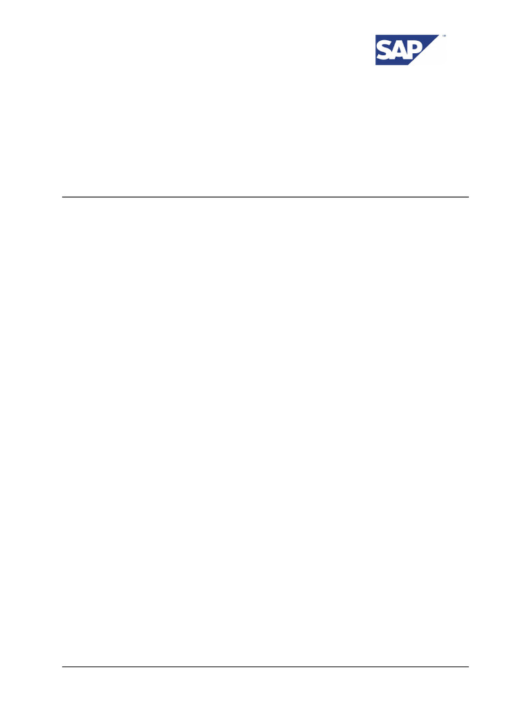 Master Data Modeling for Cables in SAP | PDF | Computing