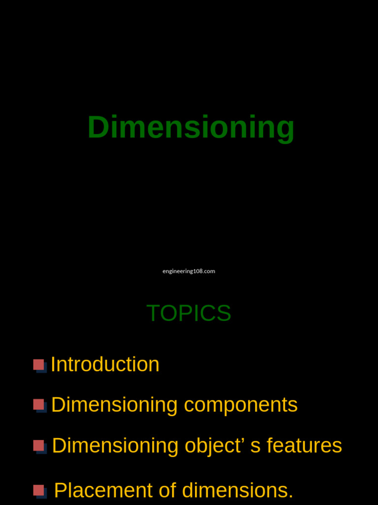 Essential Guide to Dimensioning Techniques | PDF | Angle | Dimension