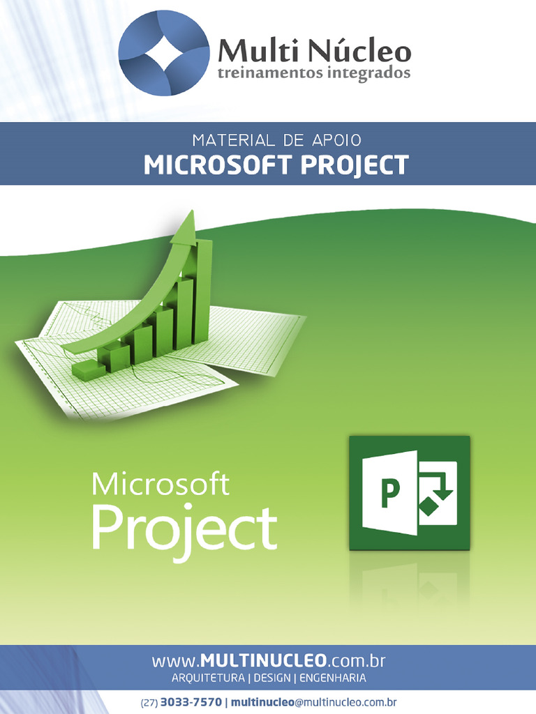 Material de Apoio - Apostila - Microsoft Project | PDF