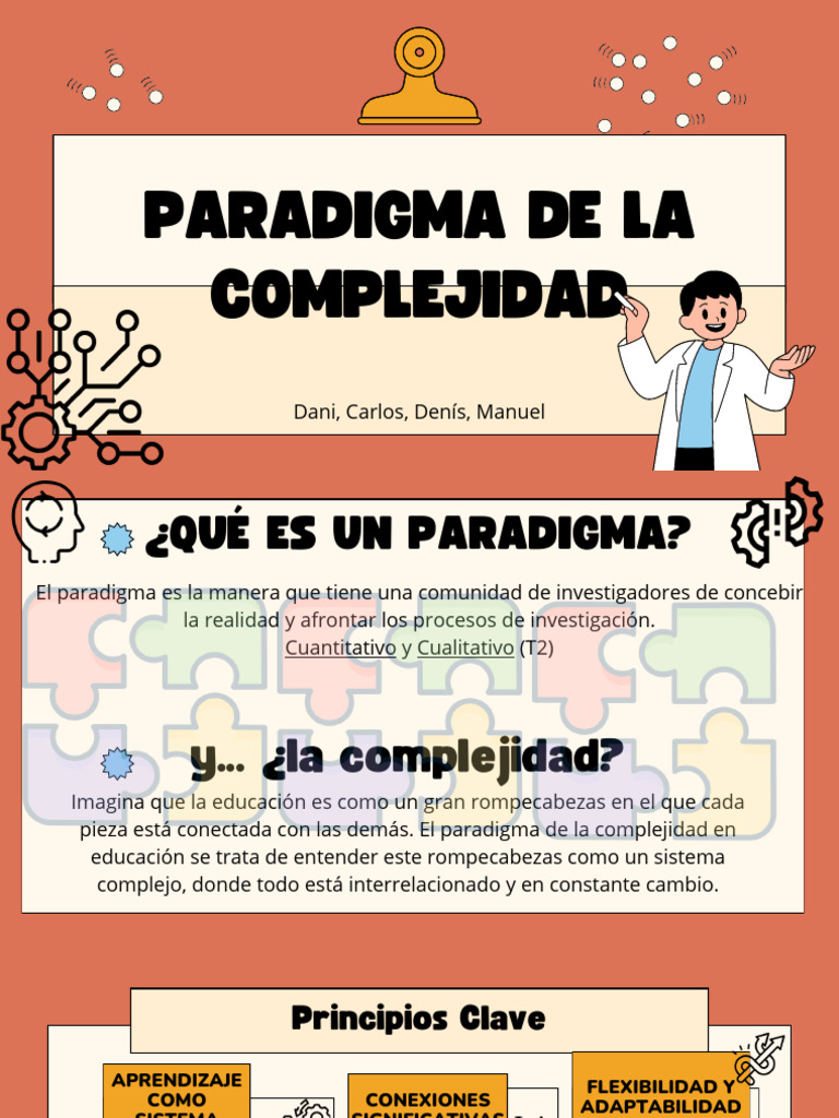 Paradigma de La Complejidad | PDF | Pensamiento sistémico | Paradigma