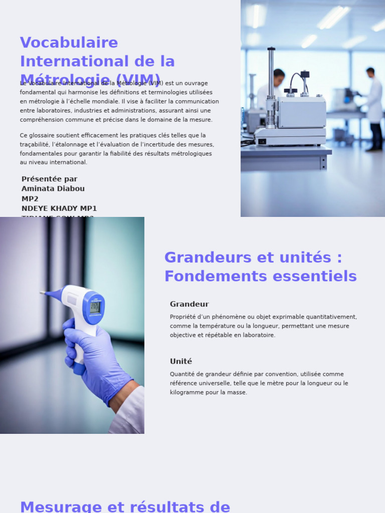 Vocabulaire International de La Metrologie VIM | PDF | Métrologie