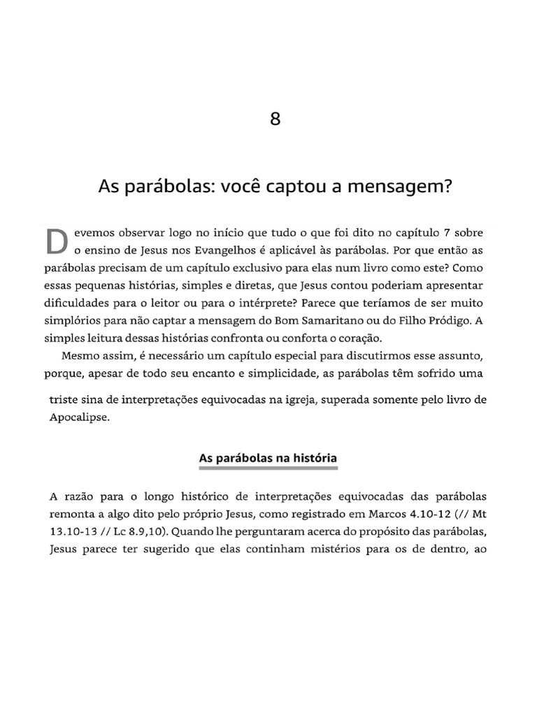 Cap. 8 - Livro Entendes o que lês | PDF