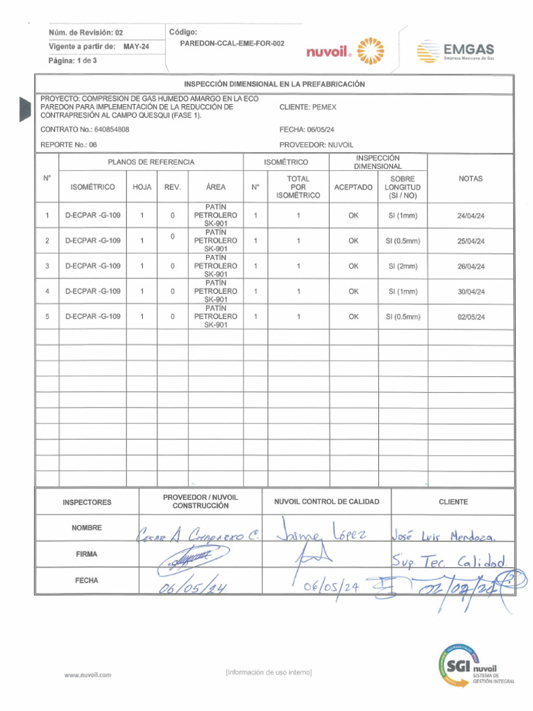 Dossier b1 Ecpar G 109 (SK 901) | PDF