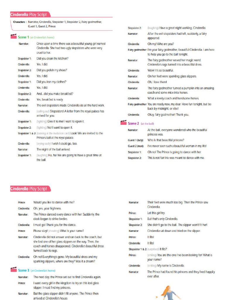 Cinderella Script | PDF