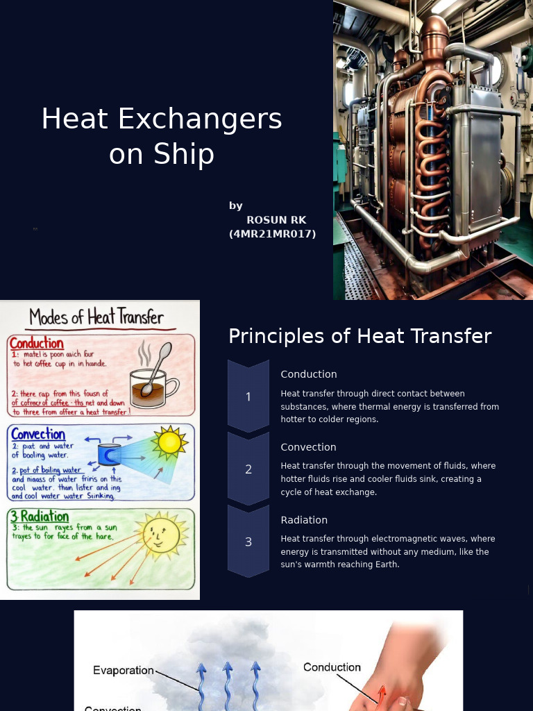 Heat-Exchangers-on-Ships (Autosaved) | PDF | Heat Transfer | Heat Exchanger