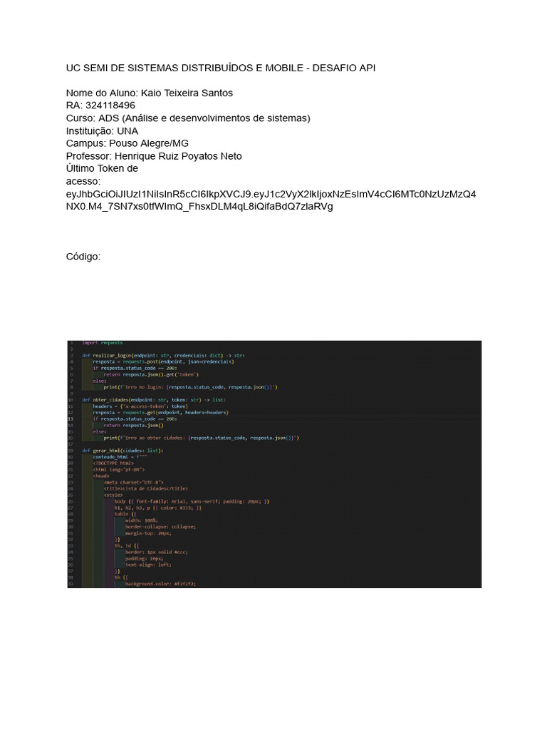 Atividade Api Html Pdf
