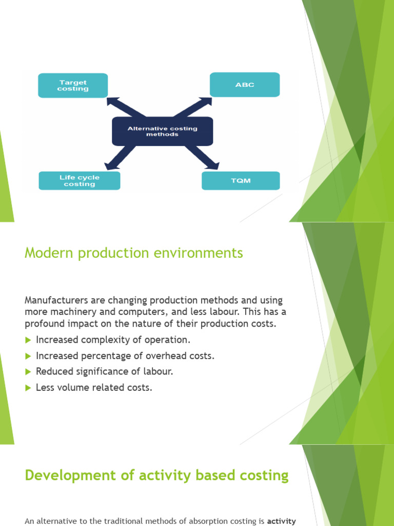 Alternative Costing System | PDF | Cost Of Goods Sold | Economies