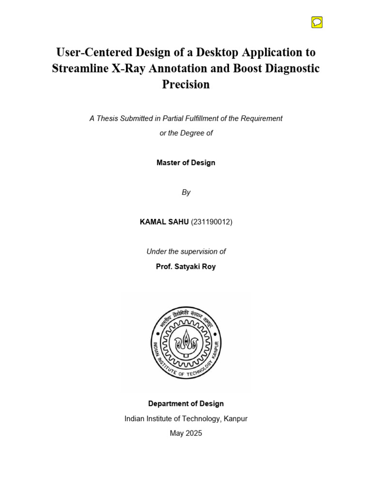Formatting Thesis | PDF | Radiology | Usability