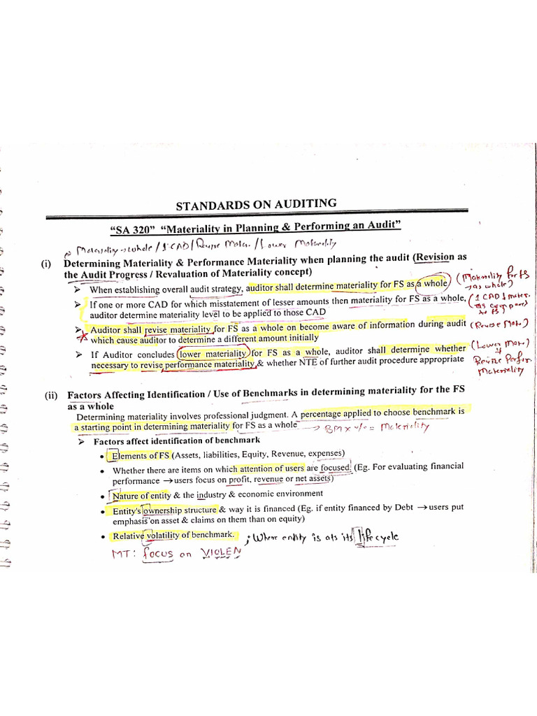 Sa 320 - Ca Tushar Kalra | PDF